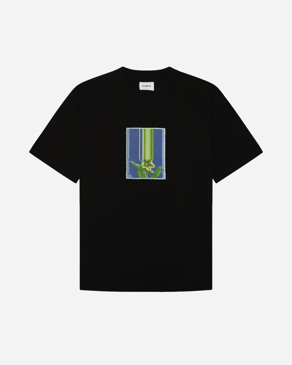 Bose Stamp Tee - Black från Woodbird - Munk Store
